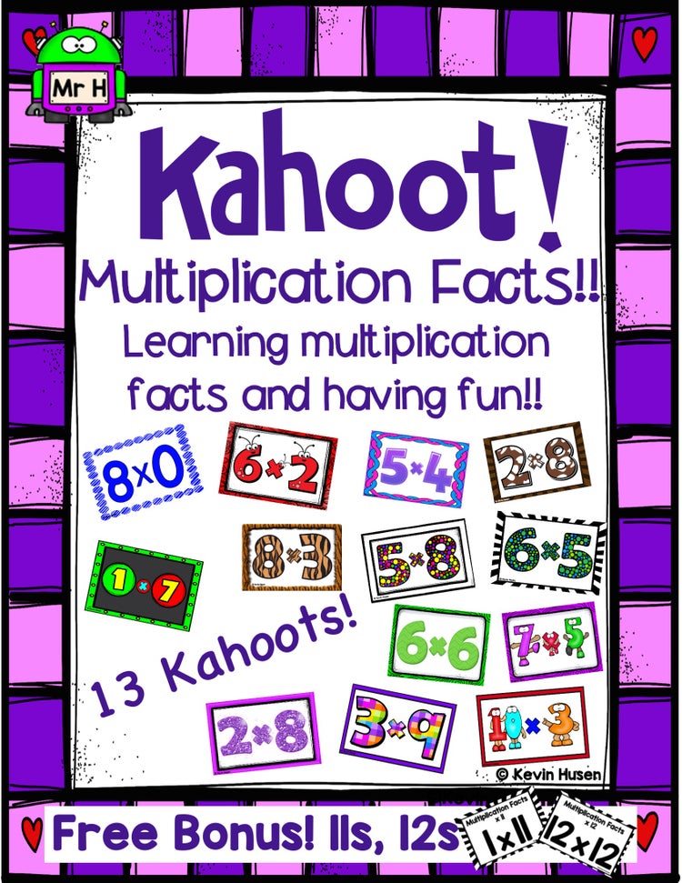 Multiplication Facts!! (3rd Grade , 4th Grade , 5th Grade Math ...