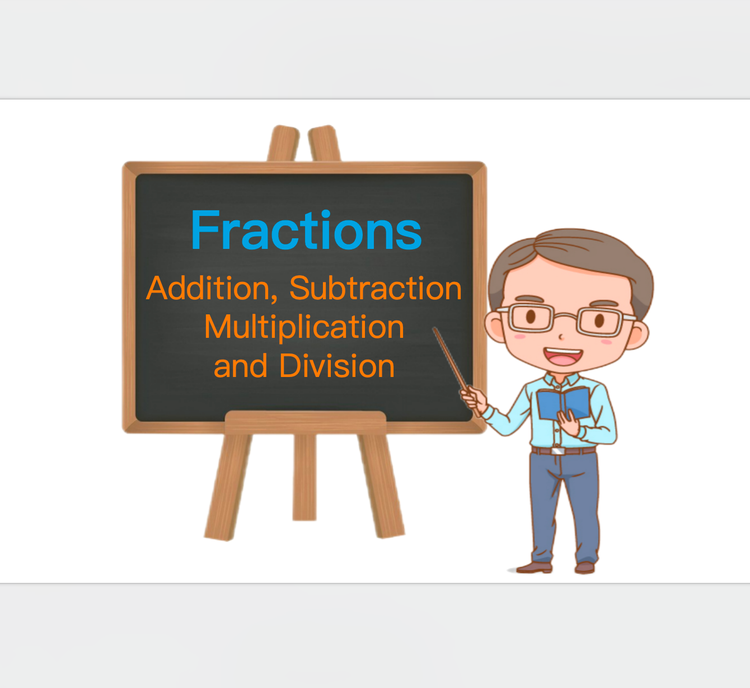 Fractions – Addition, Subtraction, Multiplication and Division - Kahoot ...