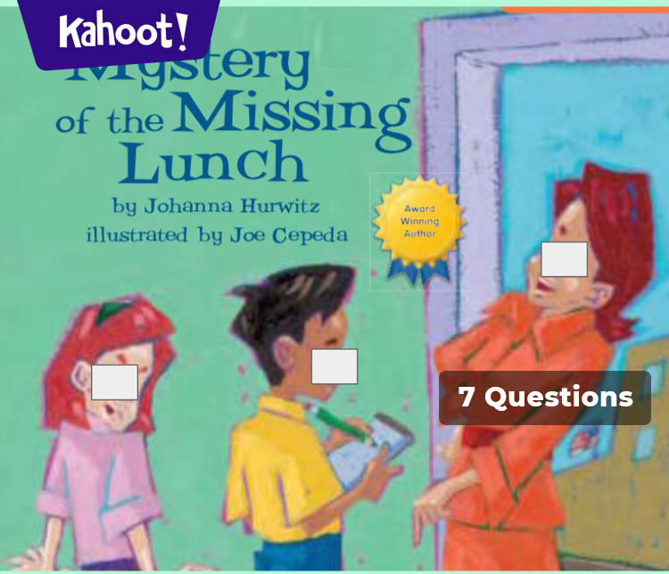 The Case of the Missing Lunch - 4th Grade Treasures Vocabulary Practice ...