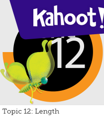 Topic 12: First Grade EnVision Math - Kahoot! Quiz