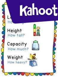 Yr 4 Measuring Units - Kahoot! Quiz