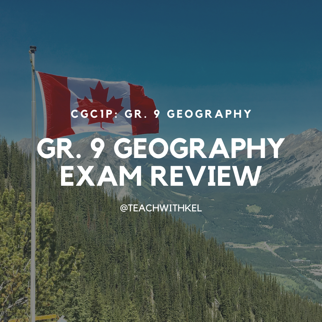 Canadian Geography Exam Review (CGC1P) - Kahoot! Quiz