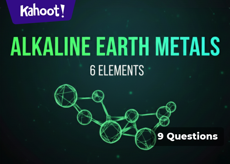 Ultimate Periodic Table Review - Alkaline Earth Metals - Kahoot! Quiz