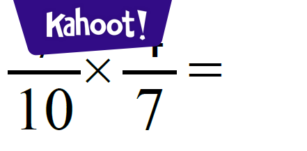 Multiplying Fractions - Kahoot! Quiz