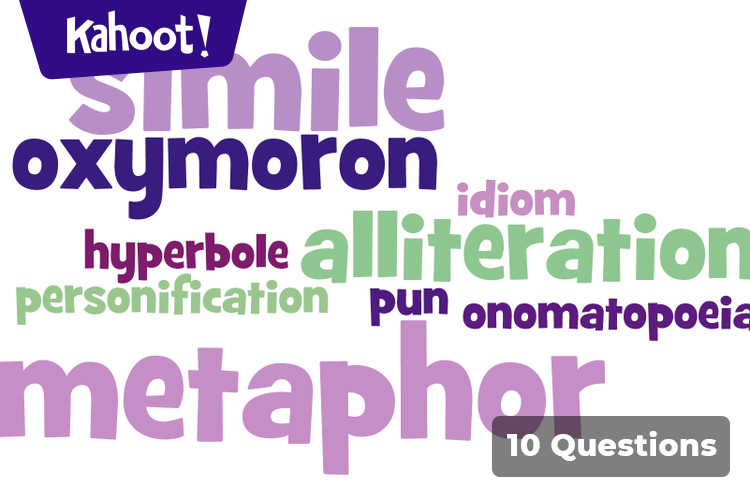 Literary Devices Review - Kahoot! Quiz