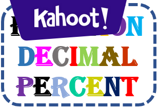 Fraction Decimal Percent - Kahoot! Quiz