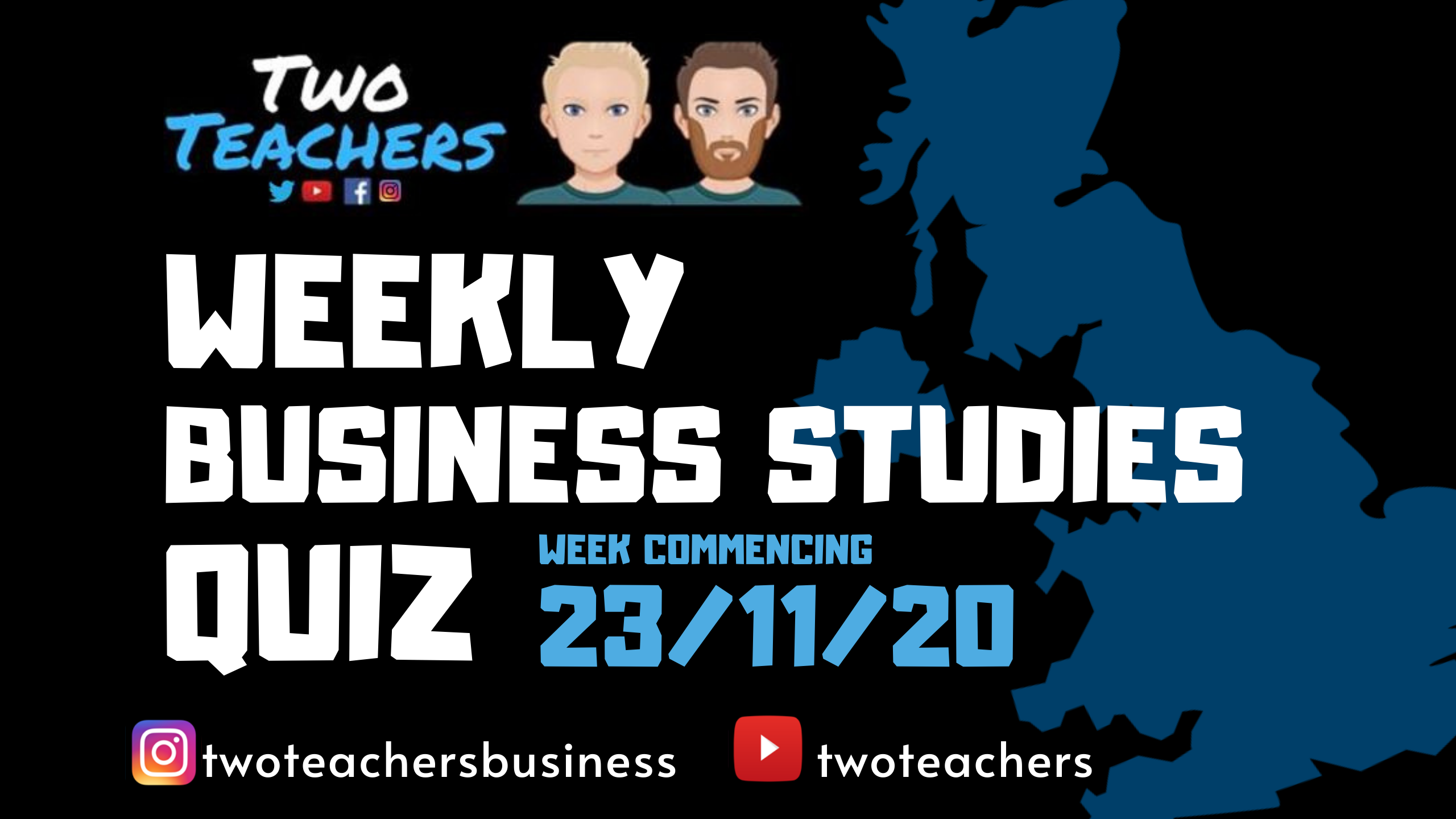 Two Teachers Weekly Business Studies Quiz - Kahoot! Quiz