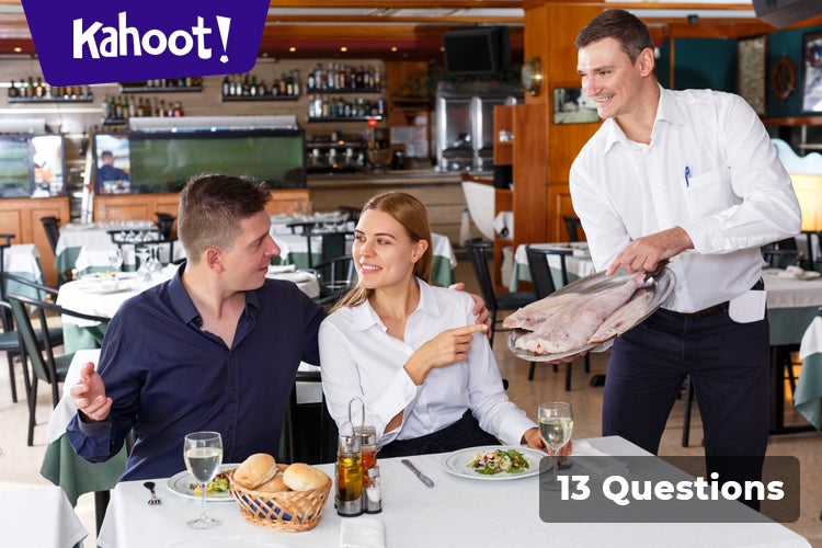 À La Carte Table Setting Basics - Kahoot! Quiz