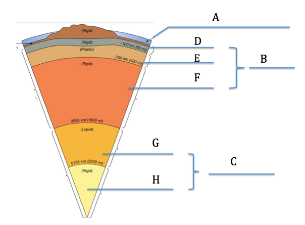 Earth's Interior, Minerals, Rocks, Fossils, Relative Age Test Review ...