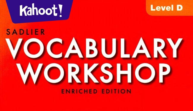 Sadlier Vocabulary Workshop, Level D, Unit 4, Elephant Culture and ...