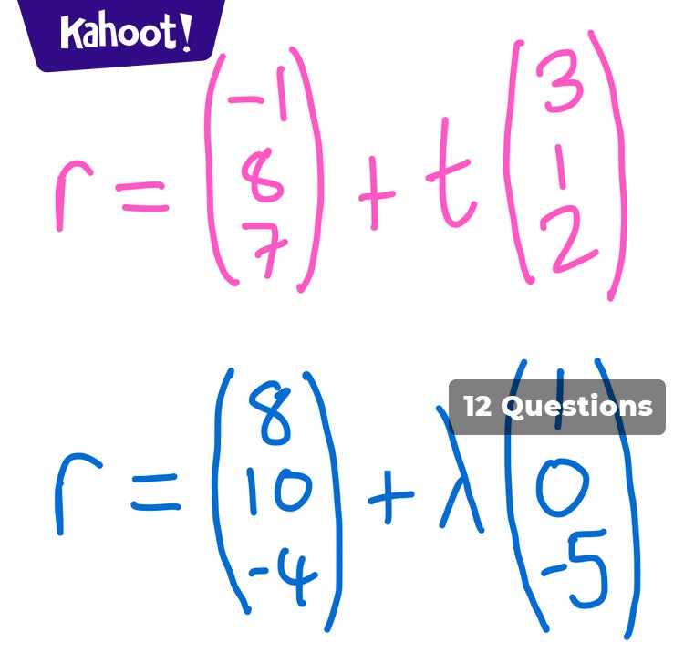 IB SL Vectors Quiz - Kahoot! Quiz