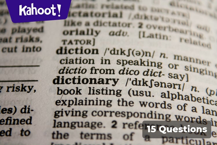 Parts of Speech - Kahoot! Quiz