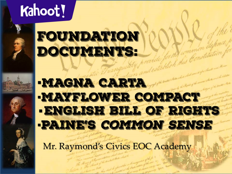 Duplicate of Foundations of American Government: John Locke, Magna ...