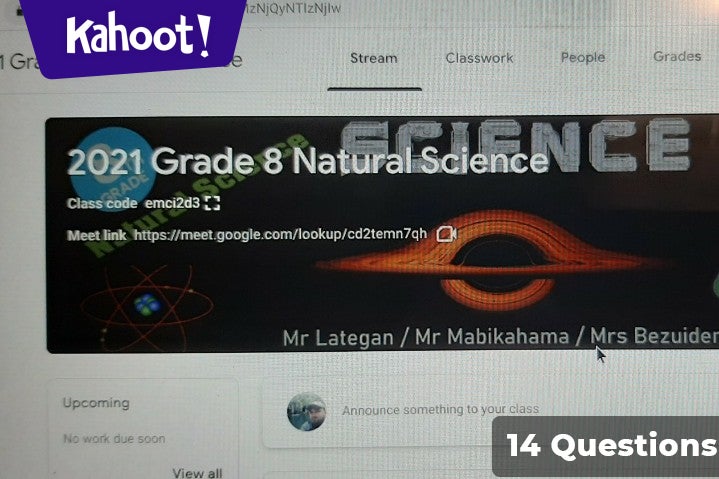 Atoms and Periodic table - Kahoot! Quiz