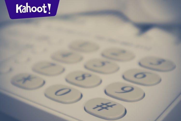 Quiz 02（Telephone Numbers） - Kahoot! Quiz