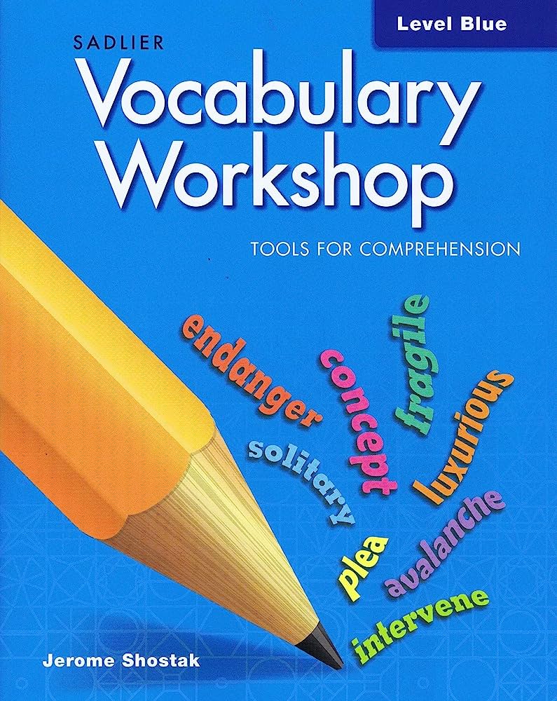 Sadlier Vocabulary Workshop Level Blue, Unit 1 (Why Bear Sleeps so Much ...