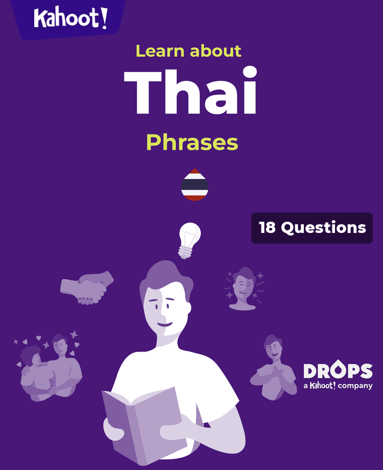 Useful Thai Words and Phrases - Kahoot! Quiz