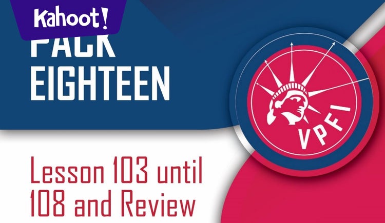 LESSON 105 - Kahoot! Quiz