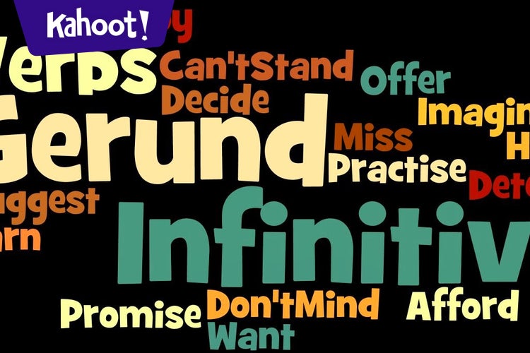 GERUND OR INFINITIVE - Kahoot! Quiz