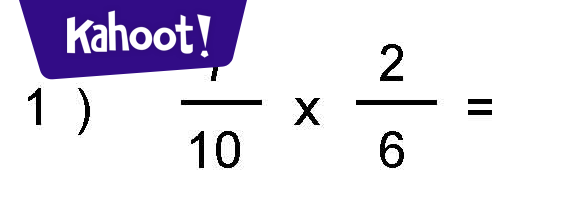 Multiplying and Dividing Fractions - Kahoot! Quiz