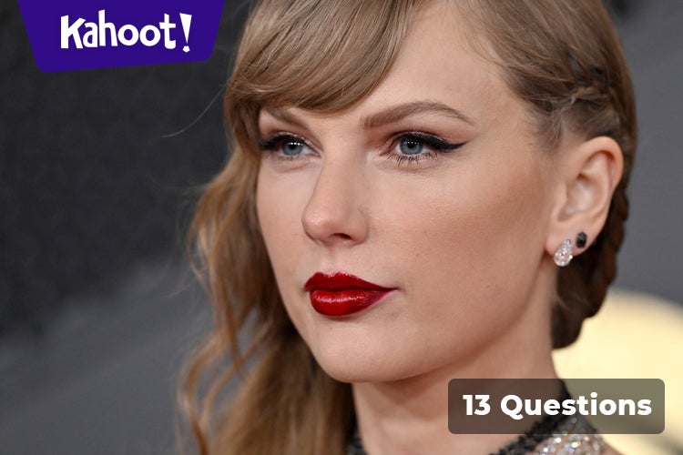 Taylor Swift quotations - Kahoot! Quiz