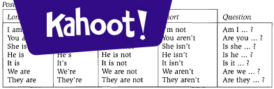 THE VERB TO BE IN THE AFFIRMATIVE - Kahoot! Quiz