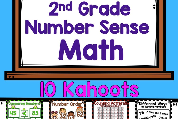 Number Sense and Place Value (2nd Grade Math Course) 10 Kahoots! $3.00 ...