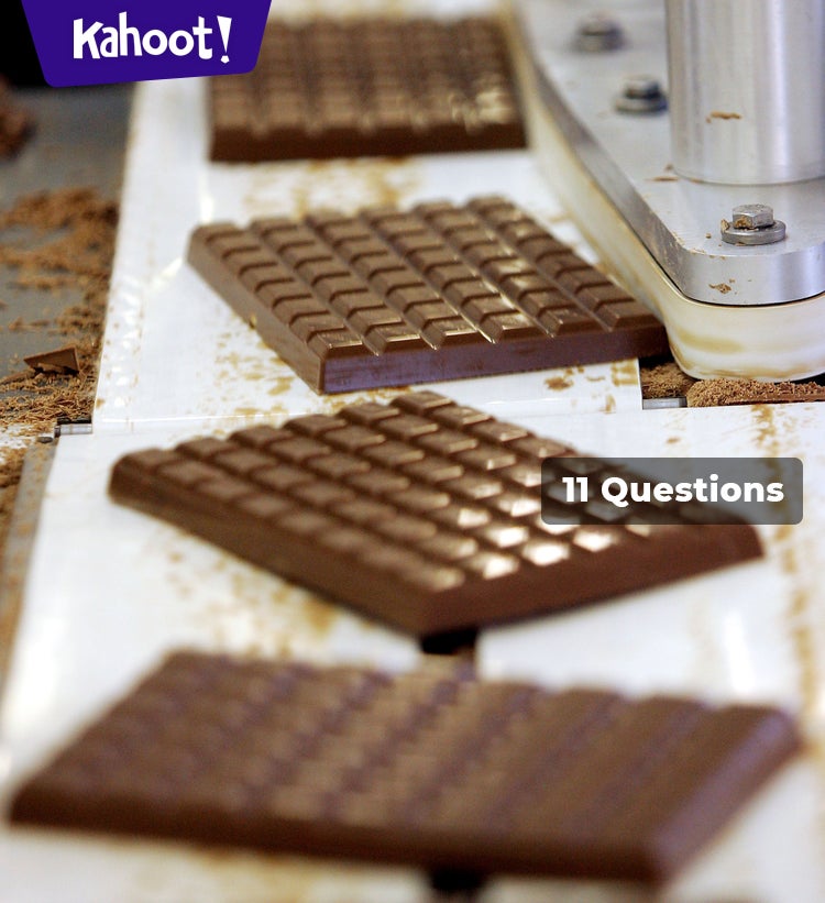 How much chocolate? How many bars of chocolate? - Kahoot! Quiz