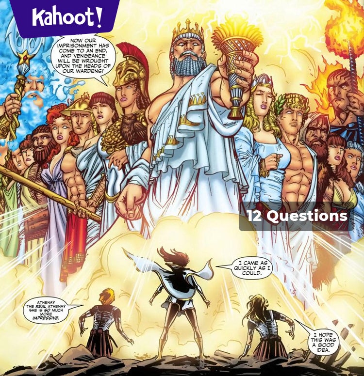Duplicate of Greek Gods and Goddesses - Kahoot! Quiz