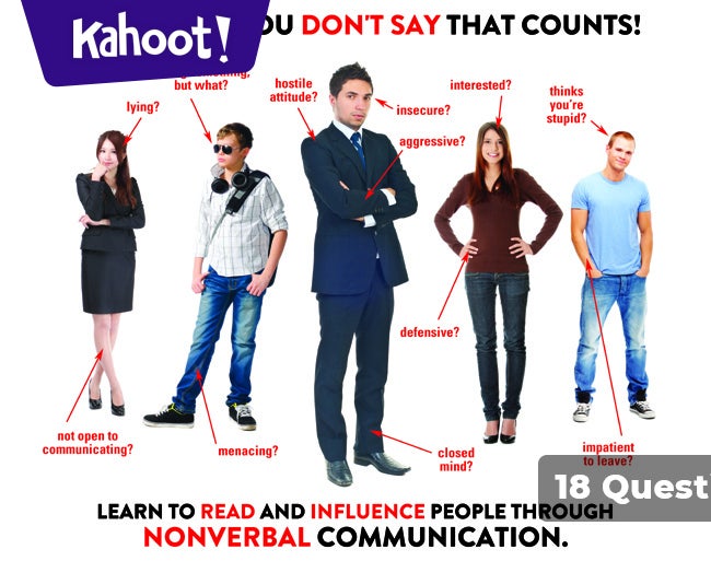 Nonverbal Communication 1841 - Kahoot! Quiz