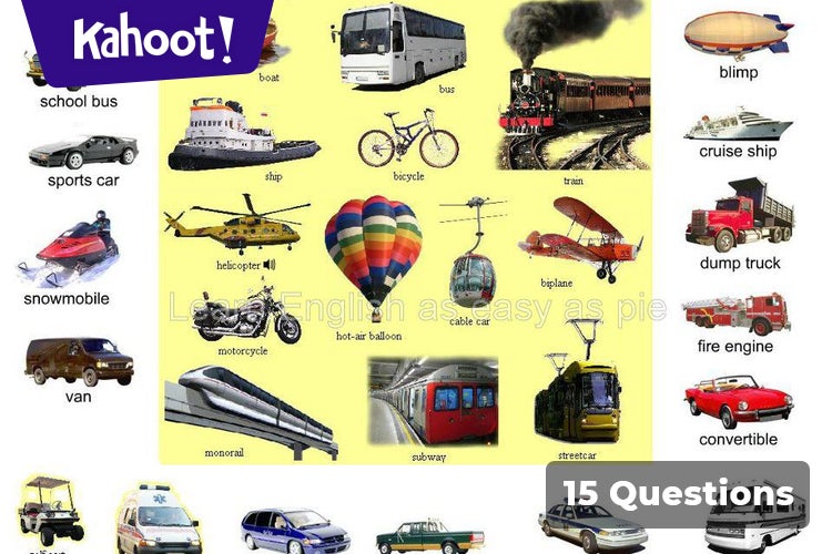 Transportation - Kahoot! Quiz