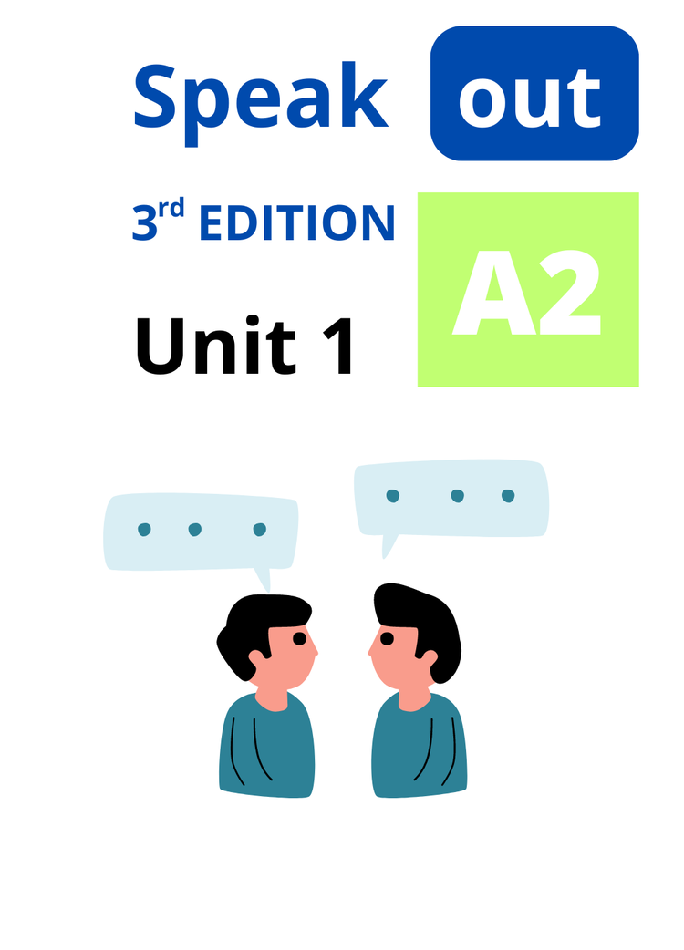 Unit 1 - Speak Out Pre-Intermediate A2 3rd edition - Kahoot! Course