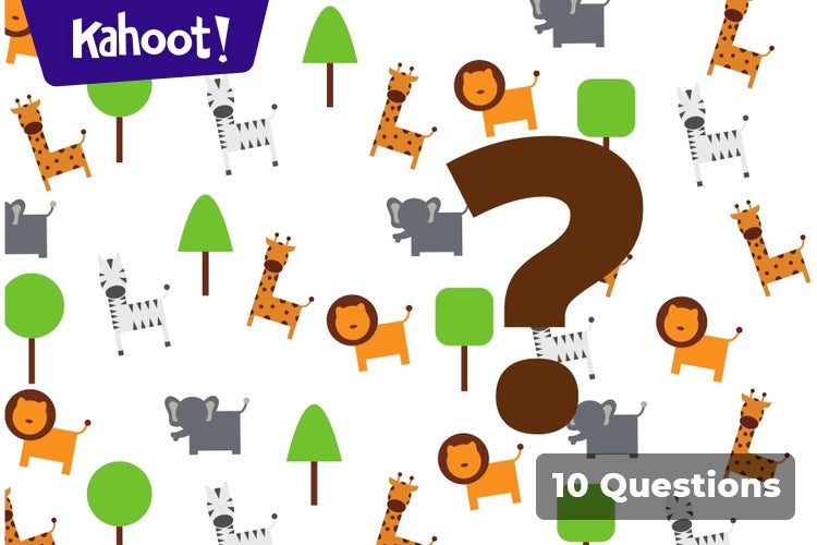 Animals - guessing game - Kahoot! Quiz
