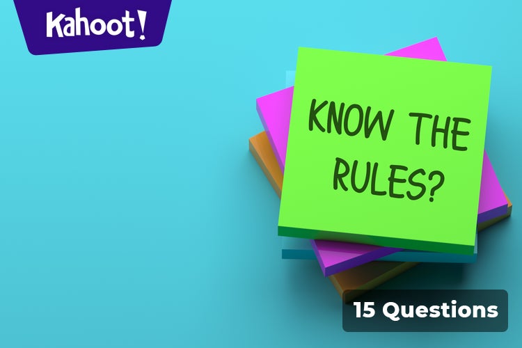 Routines and Class Expectations - Kahoot! Quiz