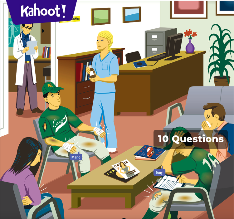 Ventures Basic Unit 4: Health - Kahoot! Quiz