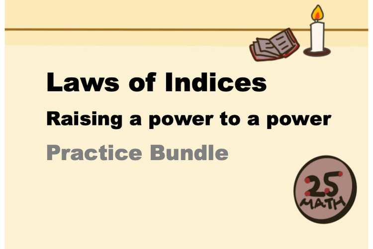 Laws of indices: Raising a power to a power - Kahoot! Course