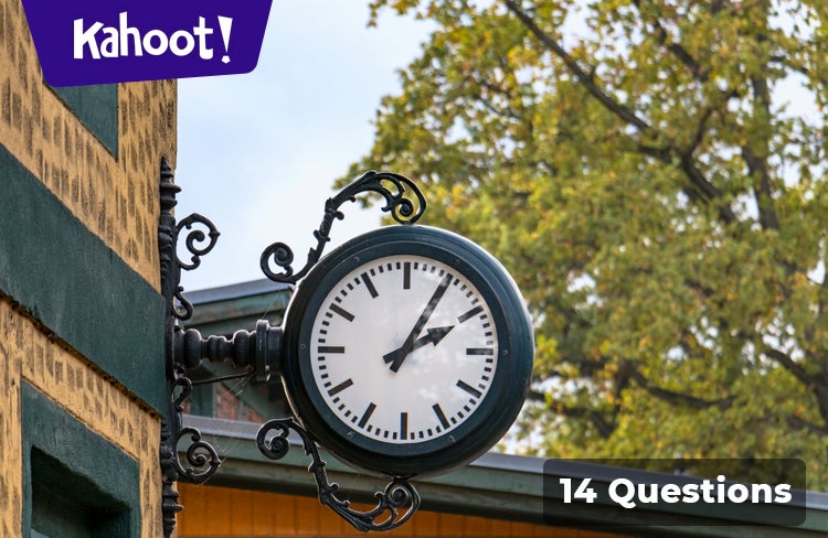 Finde die richtige Uhrzeit - Kahoot! Quiz