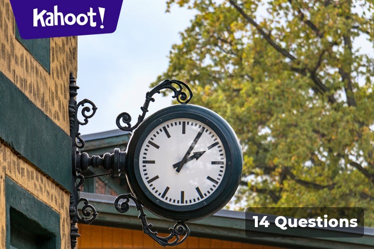 Finde die richtige Uhrzeit - Kahoot! Quiz