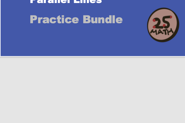 Geometry: Parallel Lines - Practice Bundle - Kahoot! Course