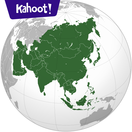 48 Countries of Asia +Egypt - Kahoot! Quiz