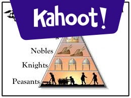 Duplicate of Feudalism - Kahoot! Quiz
