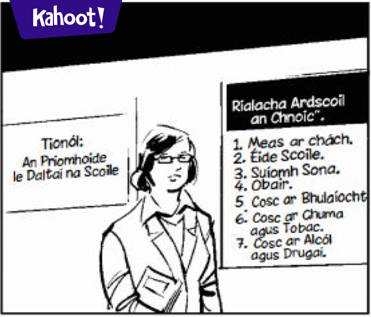 Rialacha na Scoile - Kahoot! Quiz