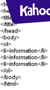 Internet Applications Programming Kahoot 01 - Kahoot! Quiz