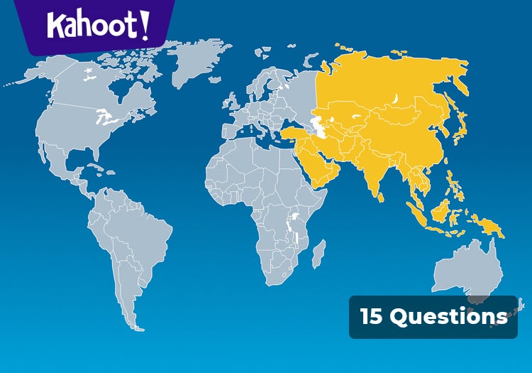 KS3 Continents, oceans and capitals - Kahoot! Quiz