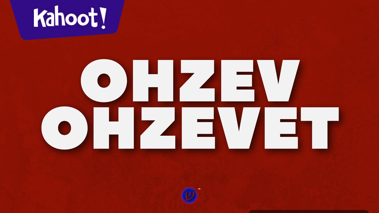 HANDY HEBREW WORDS & VERBS - Kahoot! Quiz