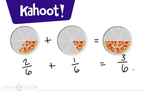 ADDING FRACTION - Kahoot! Quiz