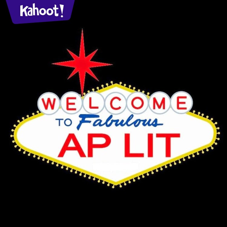 AP Fall Final Exam Literary Terms and Definitions Review - Kahoot! Quiz