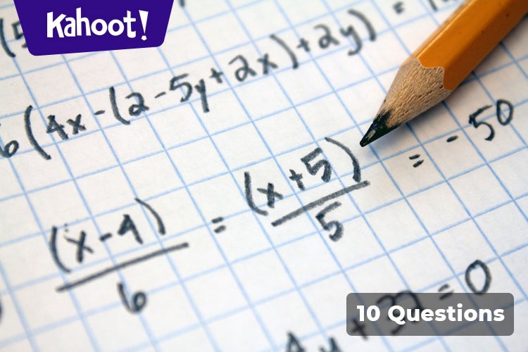 Algebraic Notation - Kahoot! Quiz