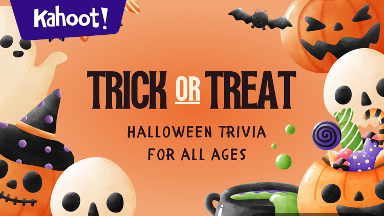 Trick or Treat: Halloween trivia for all ages - Kahoot! Quiz