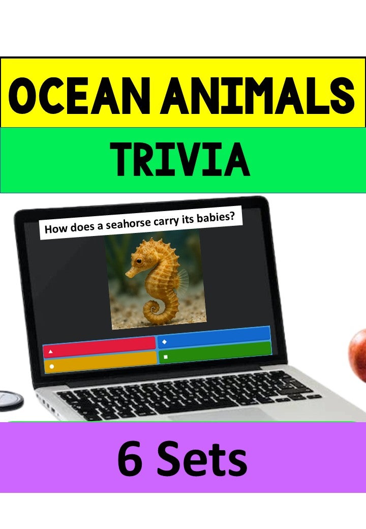 Ocean Animals (Trivia Quiz Set) - Kahoot! Course